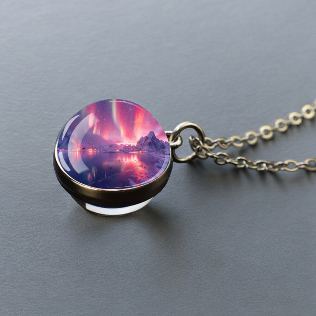 Aurora Glass Ball Necklace – North Light